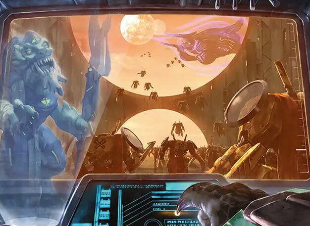 Devastating Onslaught · Edge of Eternities (EOE) #361 · Scryfall Magic The Gathering Search