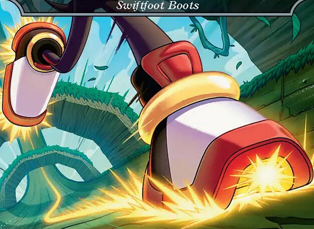 Swiftfoot Boots · Secret Lair Drop (SLD) #2096 · Scryfall Magic: The ...