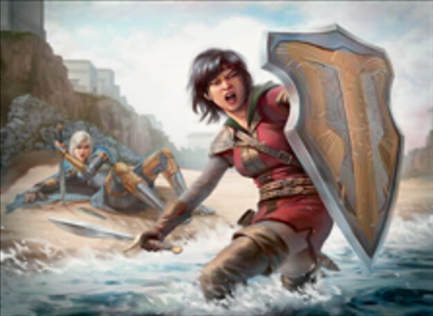 無私扈從 (Selfless Squire) · Commander 2021 (C21) #103 · Scryfall Magic The ...