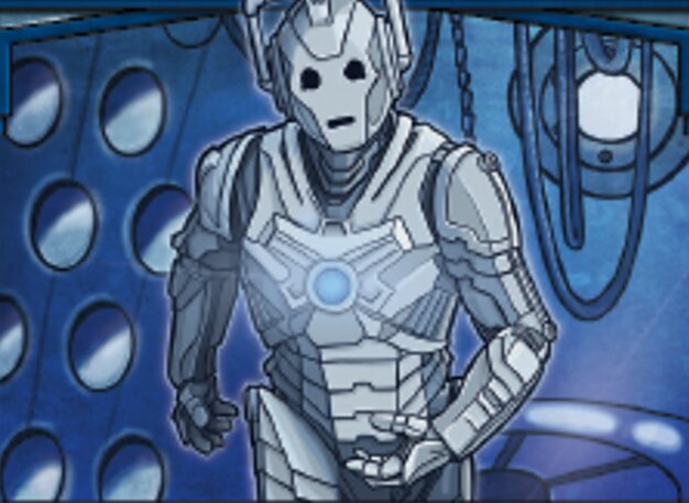 サイバーマンの巡回兵 (Cyberman Patrol) · Doctor Who (WHO) #550 · Scryfall Magic ...