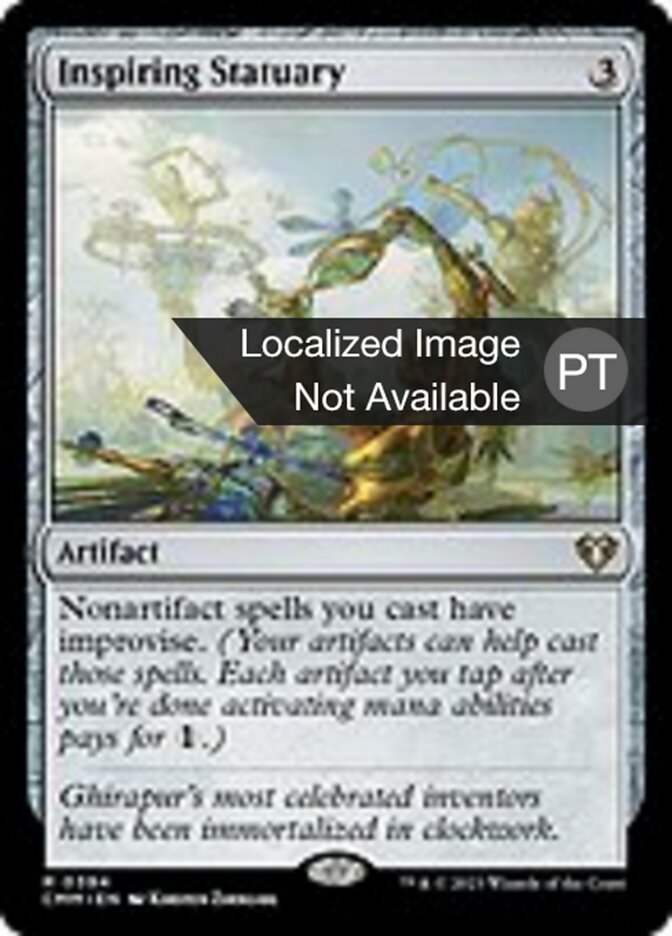 Inspiring Statuary · Commander Masters (CMM) #394 · Scryfall Magic: The ...