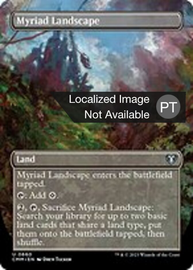 Myriad Landscape · Commander Masters (CMM) #660 · Scryfall Magic: The ...
