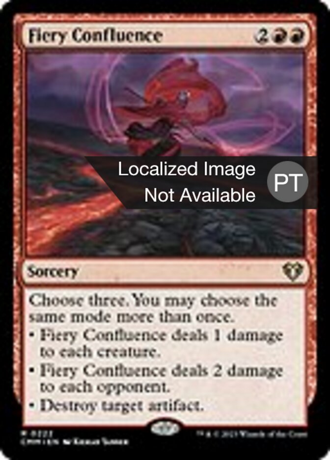 Fiery Confluence · Commander Masters (CMM) #222 · Scryfall Magic: The ...