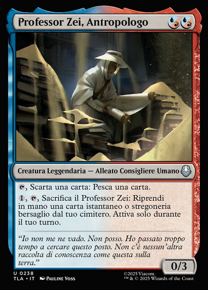 Zei, Professor für Anthropologie (Professor Zei, Anthropologist ...