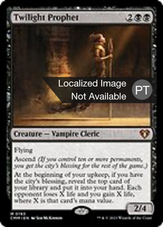 Twilight Prophet · Commander Masters (CMM) #193 · Scryfall Magic: The ...