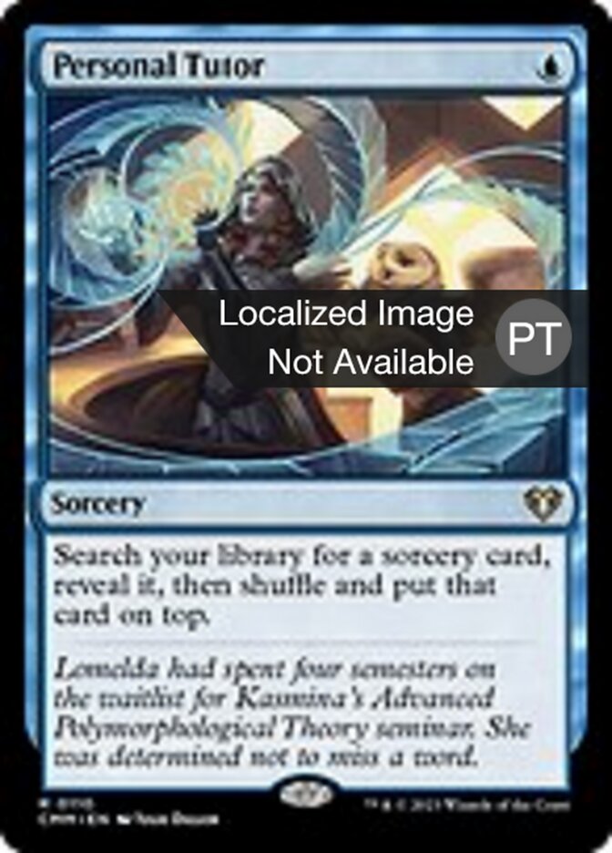 Personal Tutor · Commander Masters (CMM) #110 · Scryfall Magic: The ...