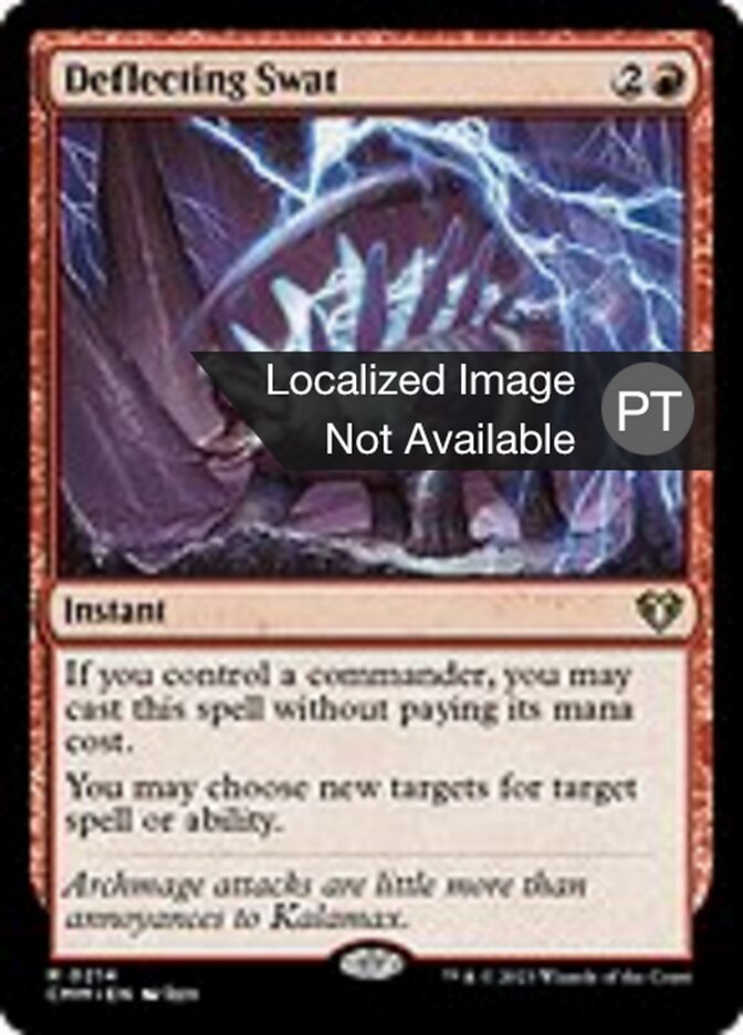 Deflecting Swat · Commander Masters (CMM) #214 · Scryfall Magic The ...