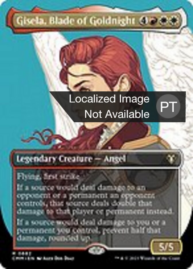 Gisela, Blade of Goldnight · Commander Masters (CMM) #682 · Scryfall Magic The Gathering Search