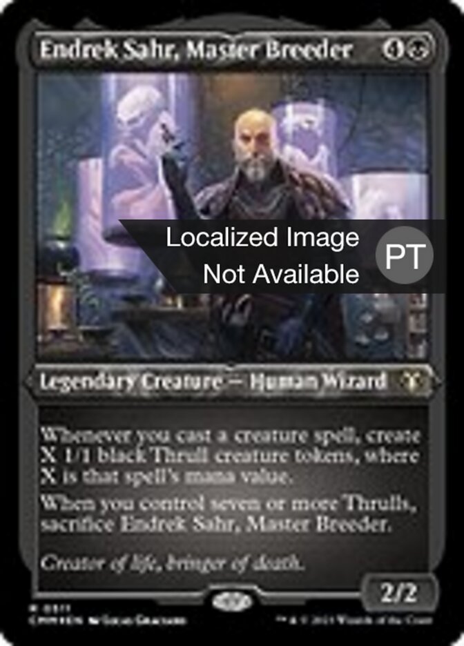 Endrek Sahr, Master Breeder · Commander Masters (CMM) #511 · Scryfall ...