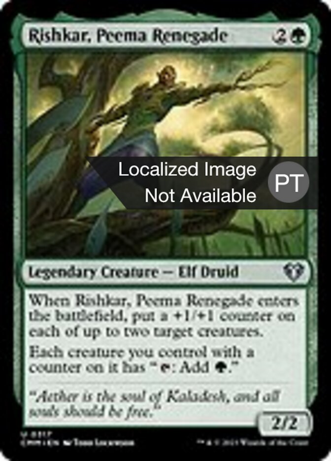 Rishkar, Peema Renegade · Commander Masters (CMM) #317 · Scryfall Magic ...