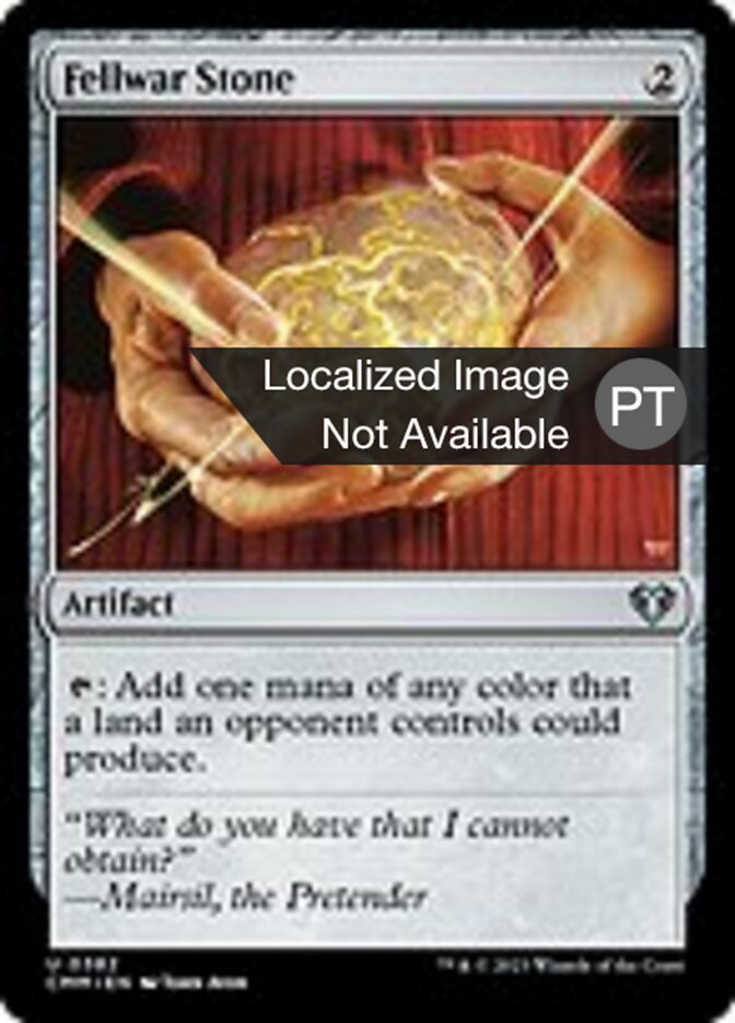 Fellwar Stone · Commander Masters (CMM) #382 · Scryfall Magic: The ...