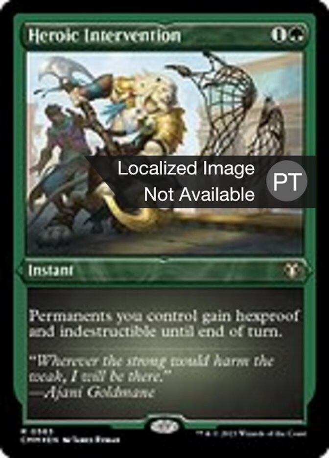 Heroic Intervention · Commander Masters (CMM) #563 · Scryfall Magic ...