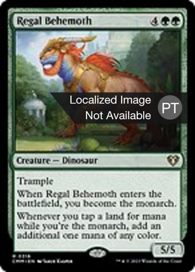 Regal Behemoth · Commander Masters (CMM) #316 · Scryfall Magic: The ...