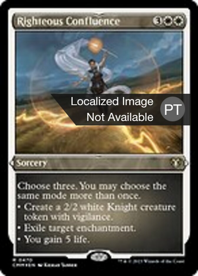 Righteous Confluence · Commander Masters (CMM) #470 · Scryfall Magic ...