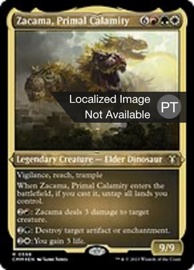 Zacama, Primal Calamity · Commander Masters (CMM) #598 · Scryfall Magic ...