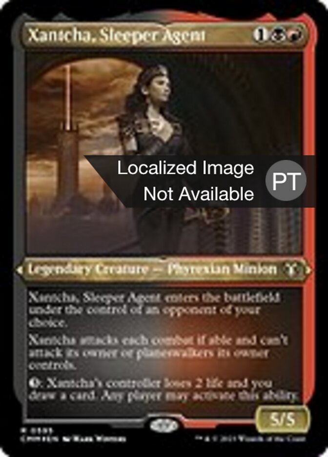 Xantcha, Sleeper Agent · Commander Masters (CMM) #595 · Scryfall Magic ...