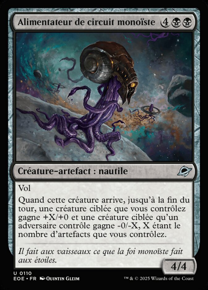 モノイストの回（かい）路（ろ）供（きょう）給（きゅう）者（しゃ） (Monoist Circuit-Feeder) · Edge of Eternities (EOE) #110 ...