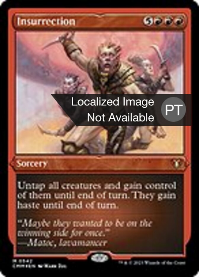 Insurreição (Insurrection) · Commander Masters (CMM) #542 · Scryfall ...