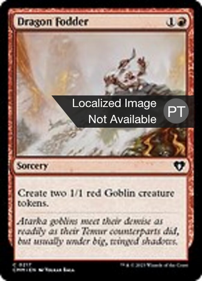 Dragon Fodder · Commander Masters (CMM) #217 · Scryfall Magic: The ...