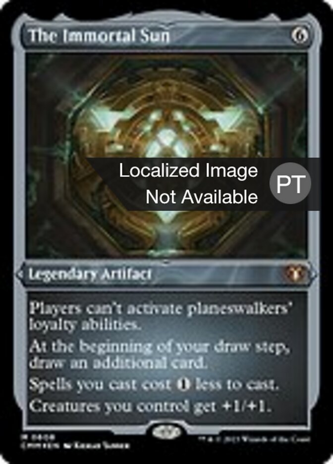 The Immortal Sun · Commander Masters (CMM) #608 · Scryfall Magic The ...