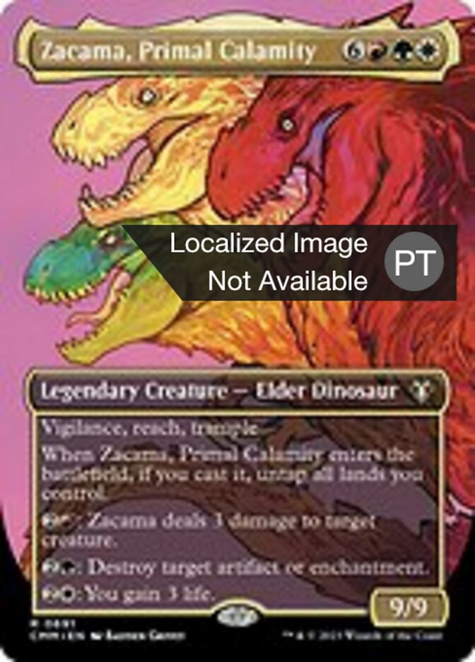Zacama, Primal Calamity · Commander Masters (CMM) #691 · Scryfall Magic ...