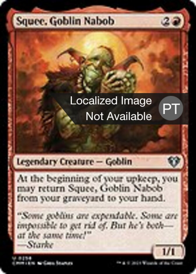 Squee, Goblin Nabob · Commander Masters (CMM) #258 · Scryfall Magic ...