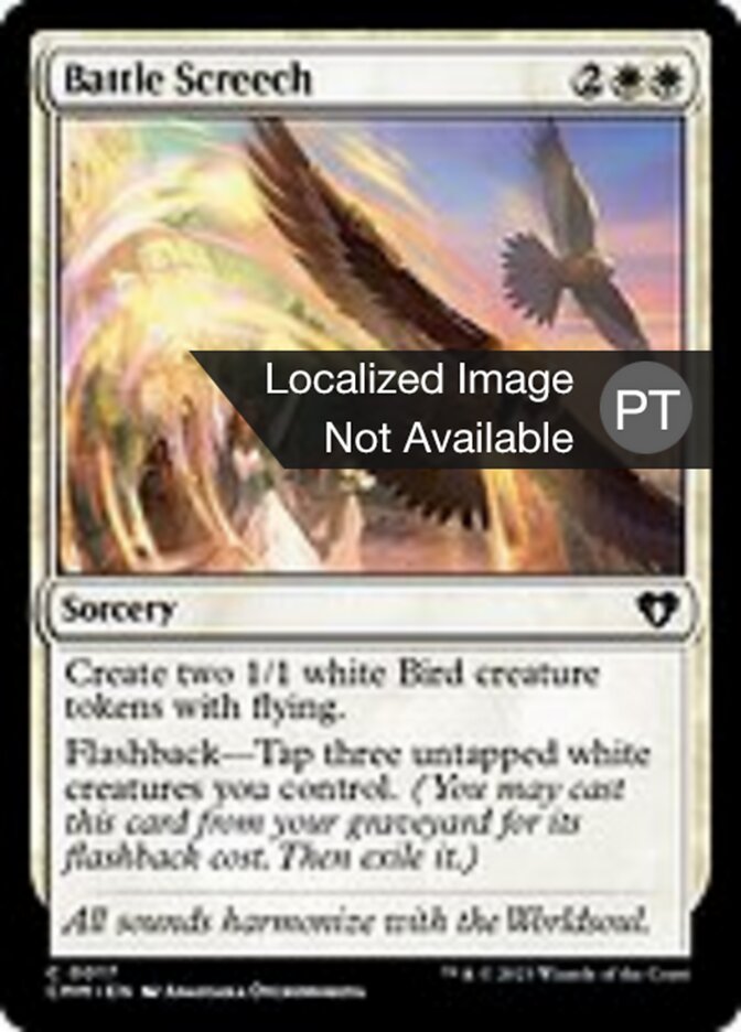 Battle Screech · Commander Masters (CMM) #17 · Scryfall Magic: The ...