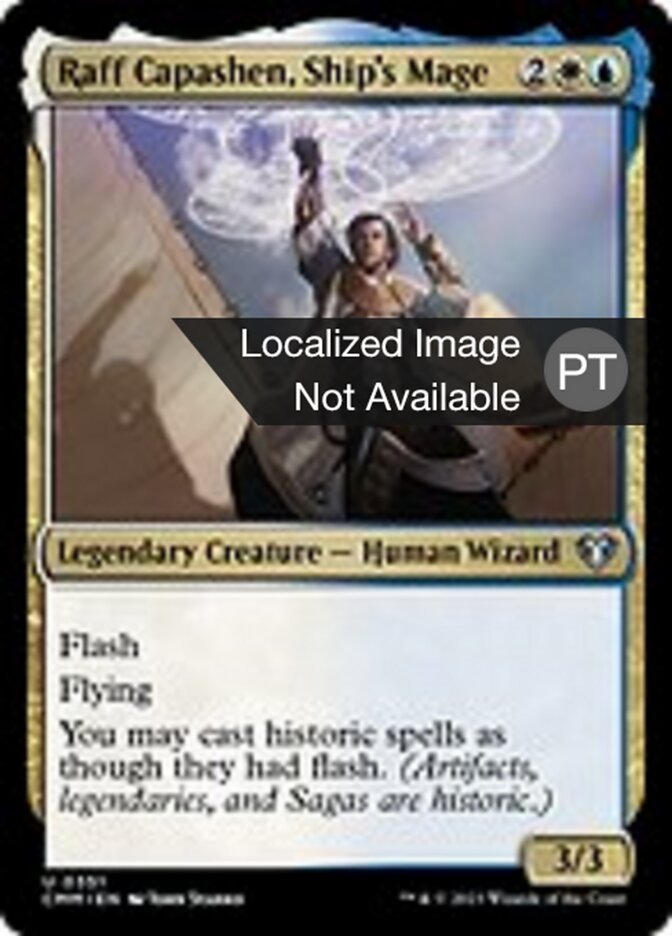 Raff Capashen, Ship's Mage · Commander Masters (CMM) #351 · Scryfall ...