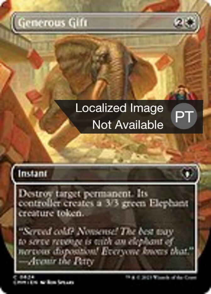 Generous Gift · Commander Masters (CMM) #624 · Scryfall Magic: The ...