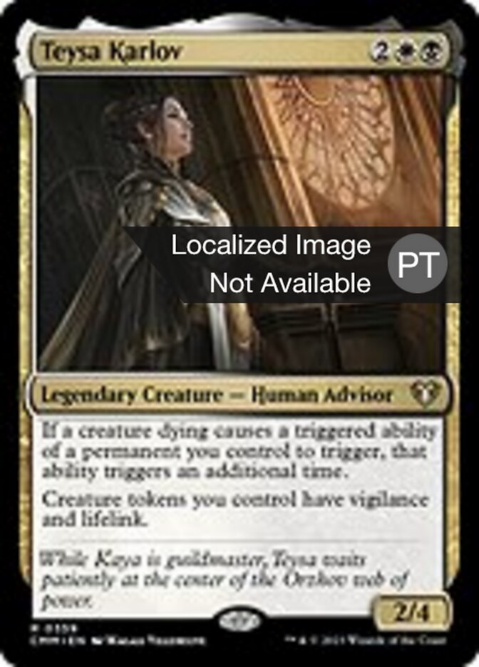 Teysa Karlov · Commander Masters (CMM) #359 · Scryfall Magic The ...