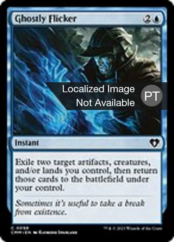 Ghostly Flicker · Commander Masters (CMM) #98 · Scryfall Magic: The ...