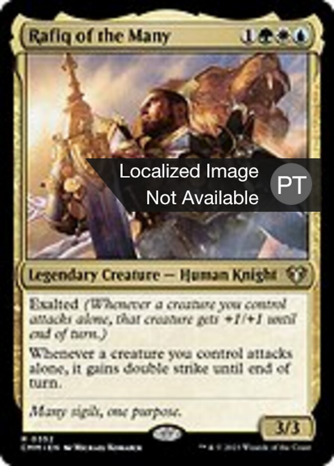 Rafiq of the Many · Commander Masters (CMM) #352 · Scryfall Magic: The ...