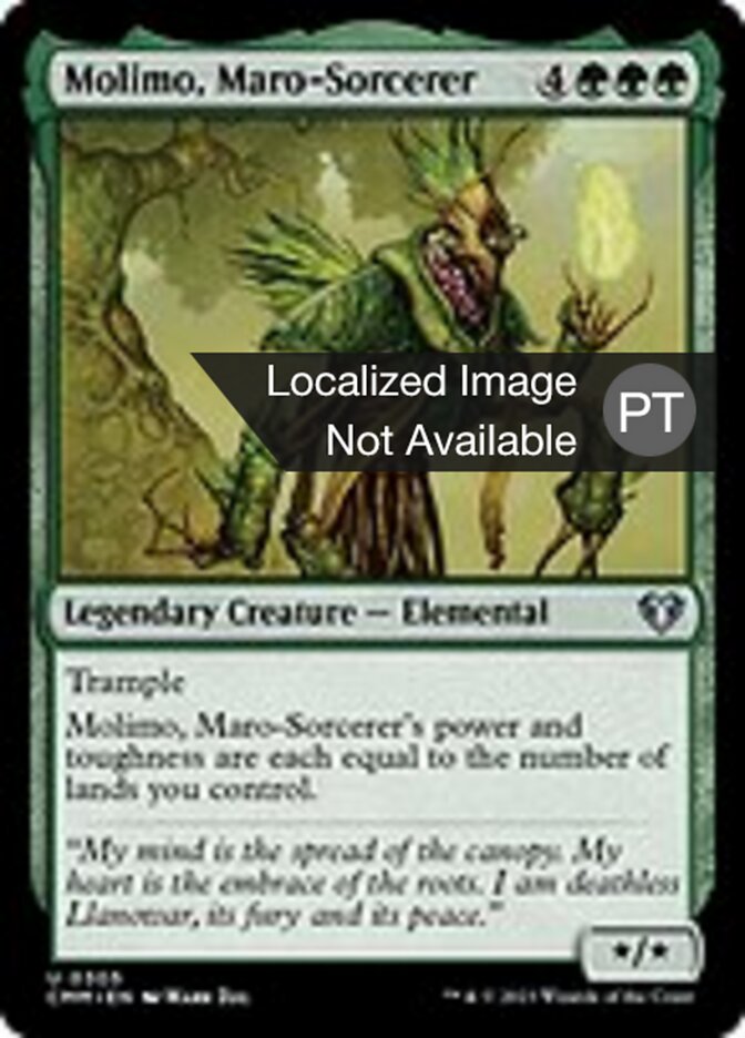 Molimo, Maro-Sorcerer · Commander Masters (CMM) #305 · Scryfall Magic ...