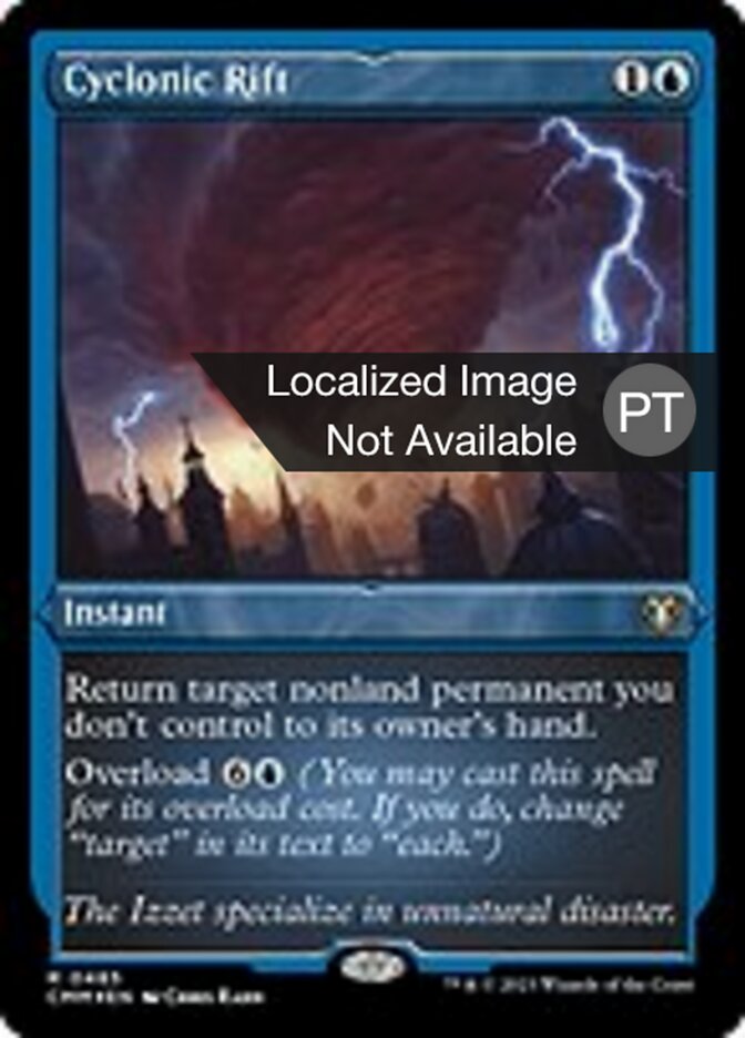 Cyclonic Rift · Commander Masters (CMM) #485 · Scryfall Magic: The ...