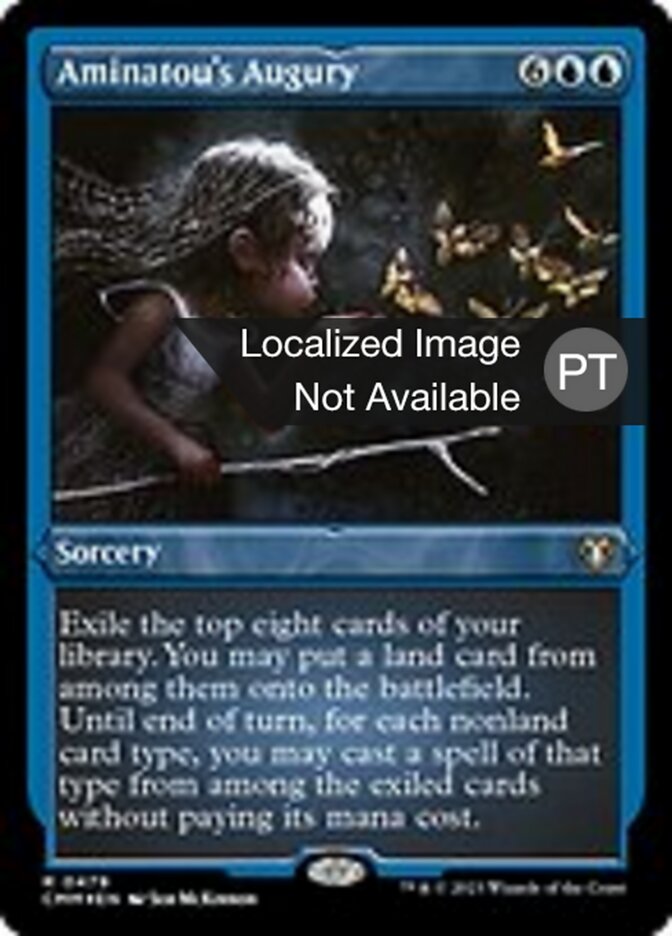 Augúrio de Aminatou (Aminatou's Augury) · Commander Masters (CMM) #73 ...