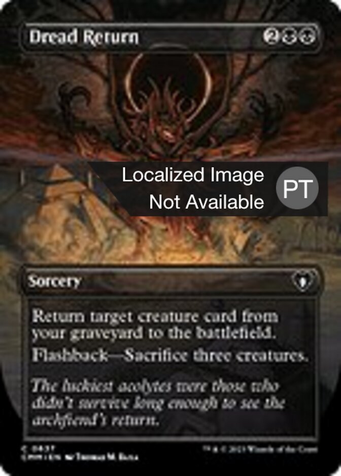 Dread Return · Commander Masters (CMM) #637 · Scryfall Magic: The ...