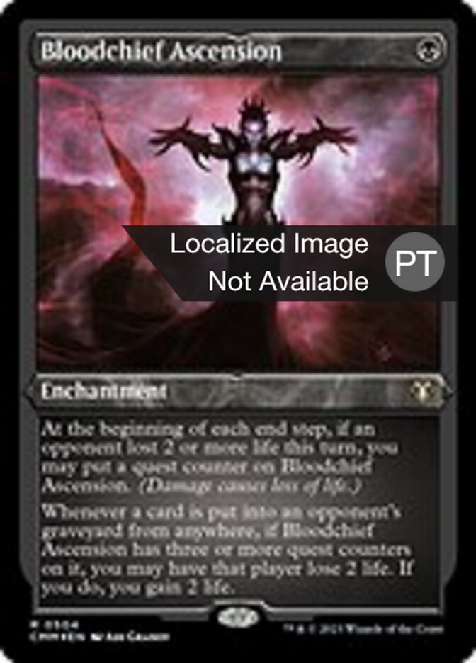 Bloodchief Ascension · Commander Masters (CMM) #504 · Scryfall Magic ...