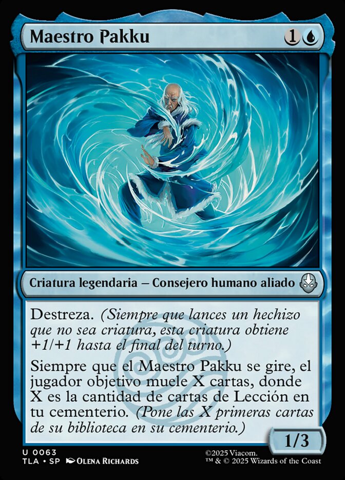 Master Pakku · Avatar: The Last Airbender (TLA) #63 · Scryfall Magic ...
