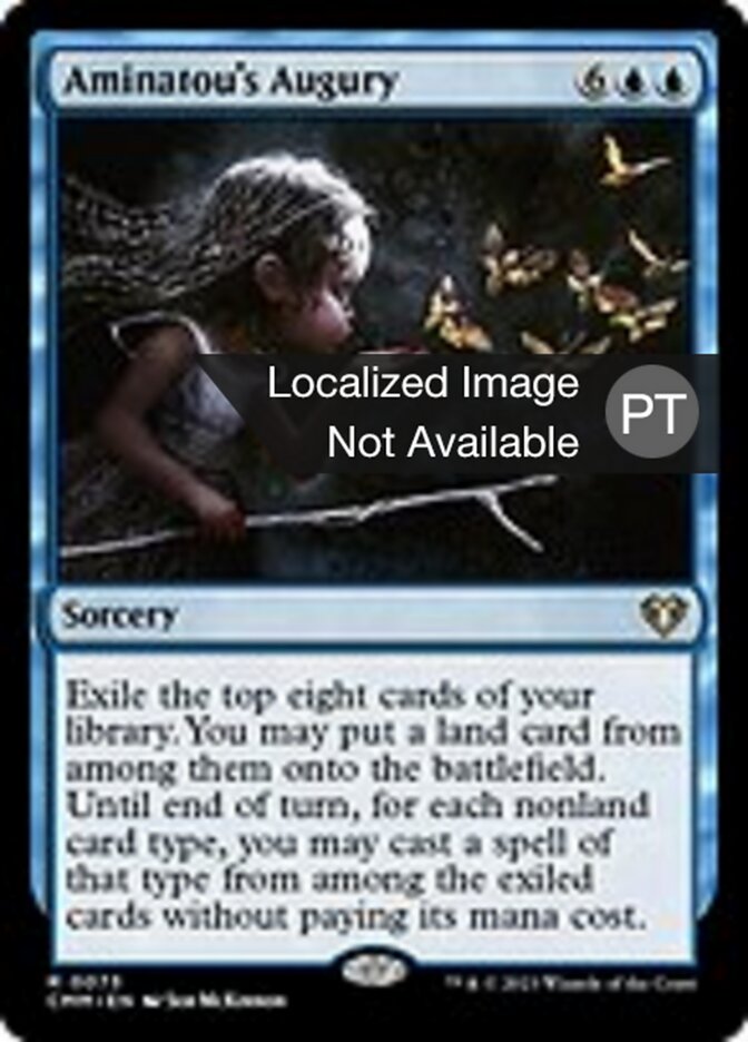 Aminatou's Augury · Commander Masters (CMM) #73 · Scryfall Magic: The ...