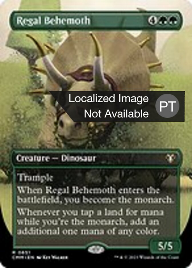 Regal Behemoth · Commander Masters (CMM) #651 · Scryfall Magic: The ...