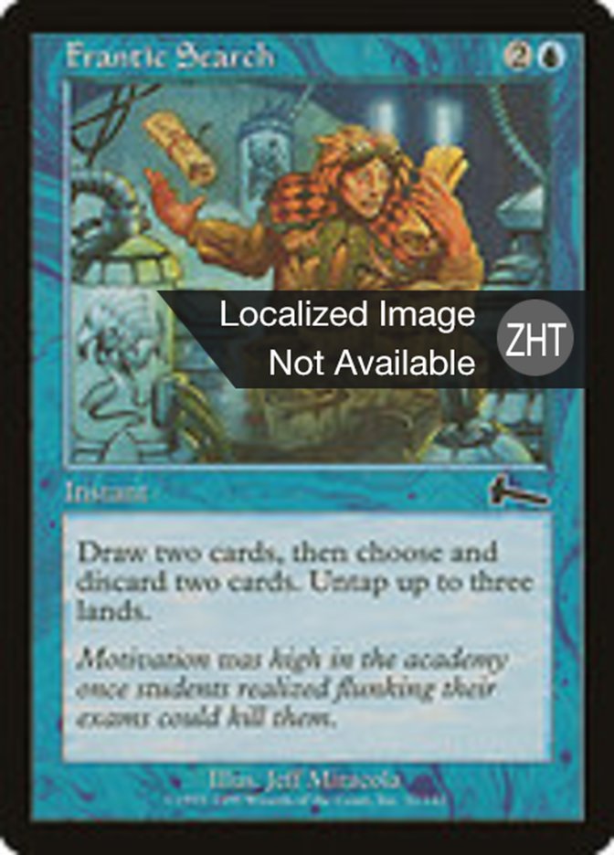 Frantic Search · Urza's Legacy (ULG) #32 · Scryfall Magic The Gathering ...