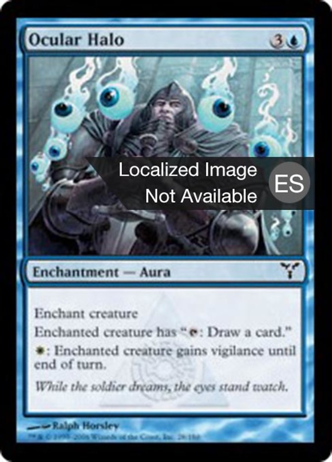 Halo oculaire (Ocular Halo) · Dissension (DIS) #28 · Scryfall Magic The ...