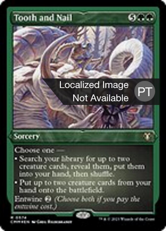 Tooth and Nail · Commander Masters (CMM) #574 · Scryfall Magic The ...