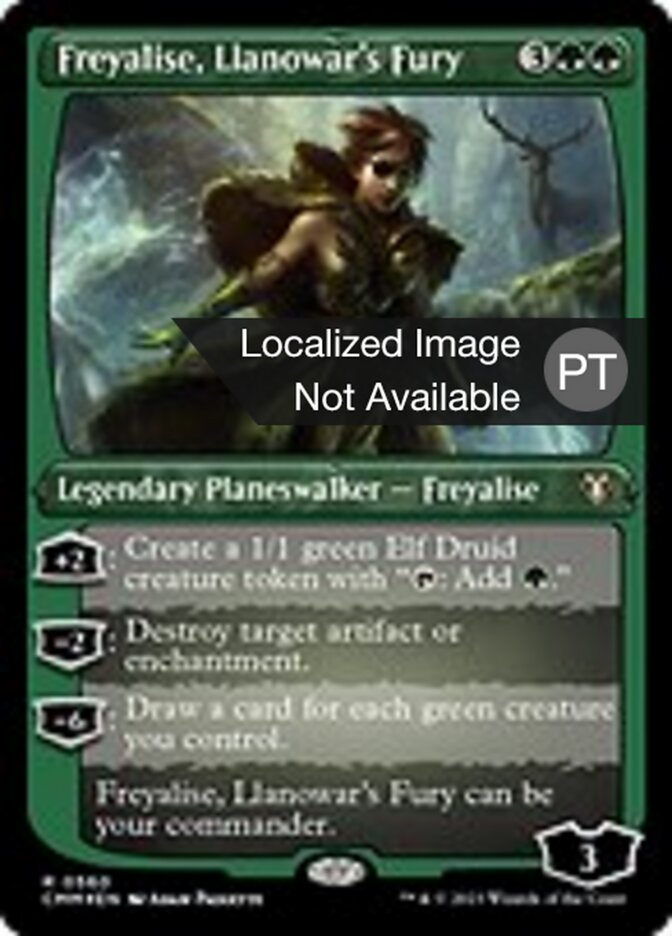 Freyalise, Fúria de Llanowar (Freyalise, Llanowar's Fury) · Commander ...