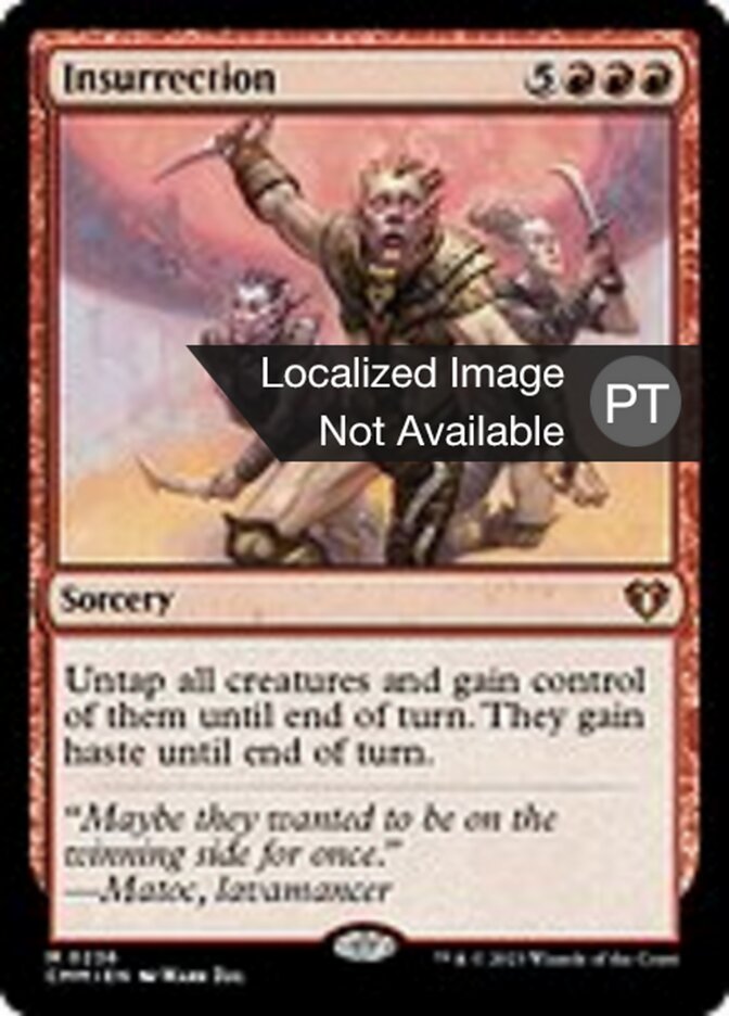 Insurrection · Commander Masters (CMM) #236 · Scryfall Magic: The ...