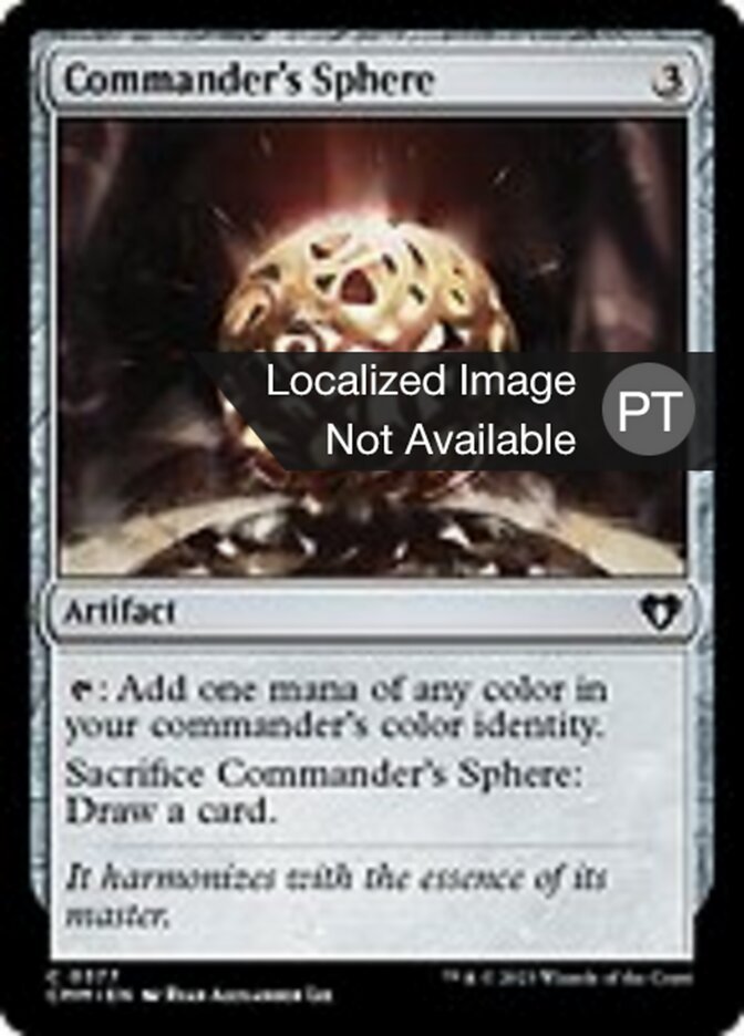 Commander's Sphere · Commander Masters (CMM) #377 · Scryfall Magic: The ...