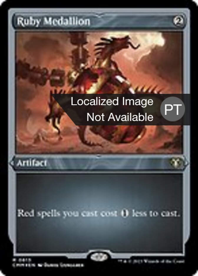 Ruby Medallion · Commander Masters (CMM) #613 · Scryfall Magic The ...