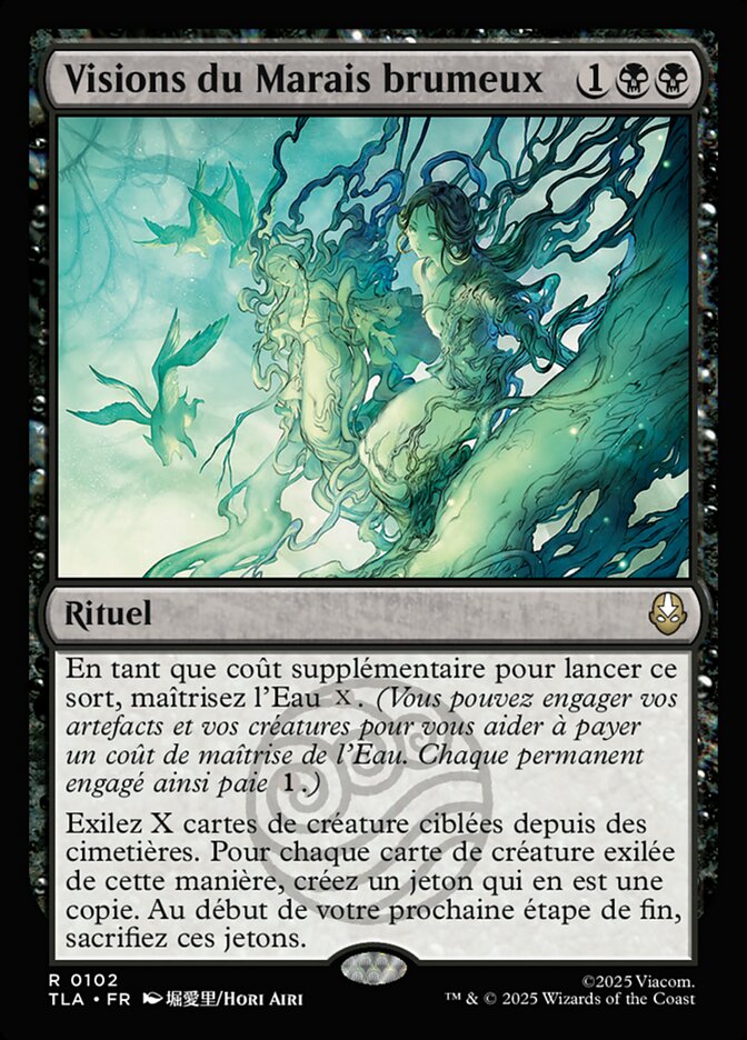 Foggy Swamp Visions · Avatar: The Last Airbender (TLA) #102 · Scryfall ...