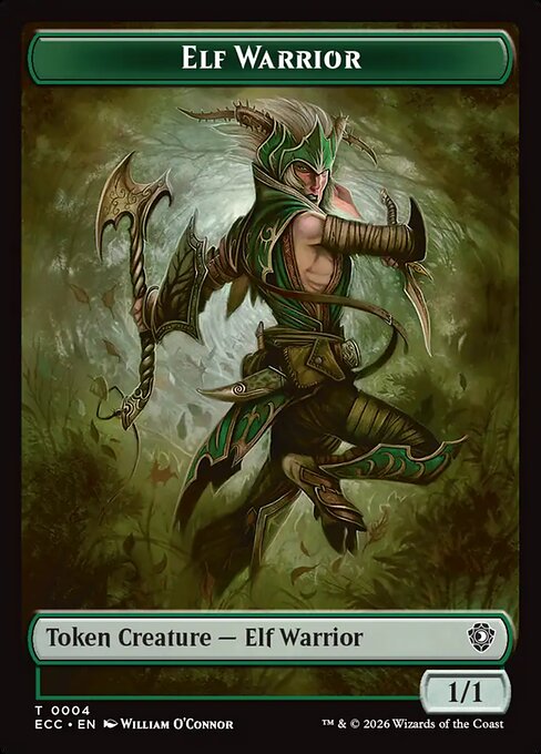 Elf Warrior - MTG (Magic: the Gathering)