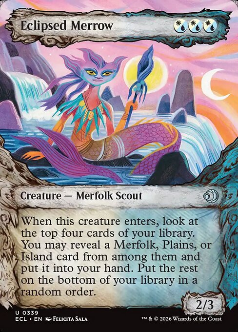 Eclipsed Merrow - MTG (Magic: the Gathering)